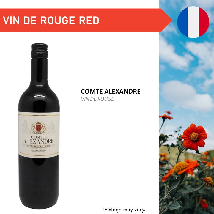 Comte Alexandre Vin de EU - Red Wine NV – The B.I.G. Wine Company Pte Ltd